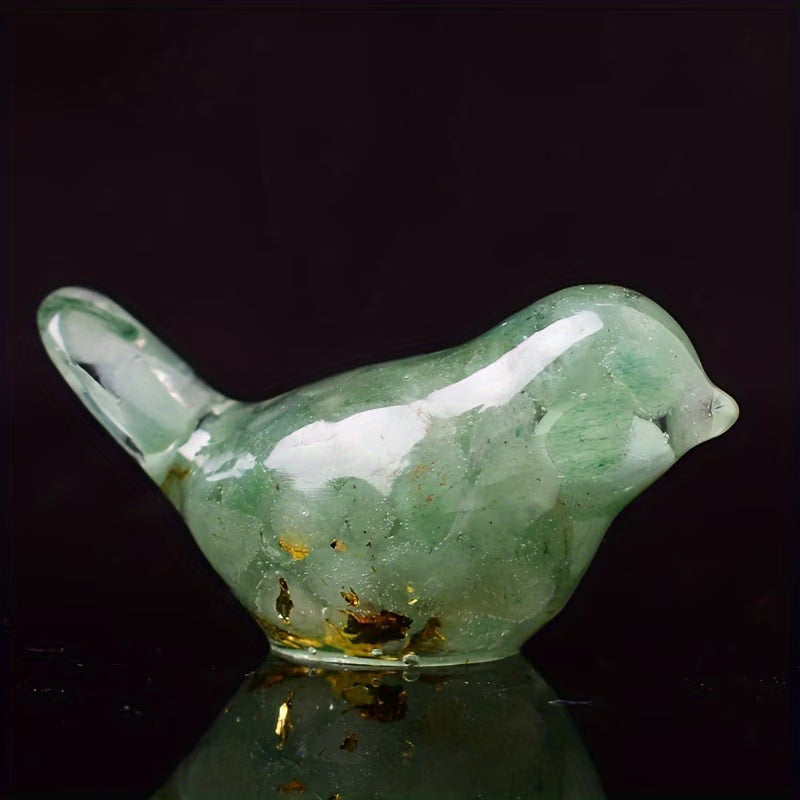 Oiseau en Résine & Aventurine – Poseidon